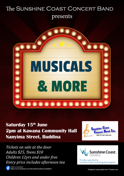 Sunshine Coast Concert Band - Kawana Community Hall, Buddina