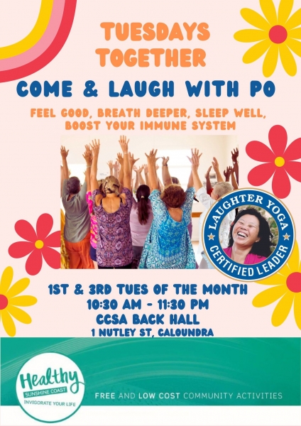 Laughter Is The Best Medicine - Back Hall of the CCSA Hall - Caloundra ...